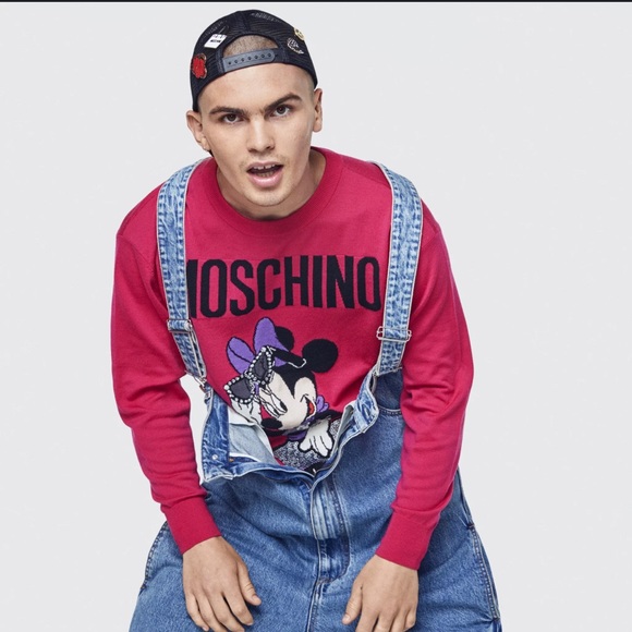 Moschino | Sweaters | Moschino X Hm Limited Edition Disney Oversized ...